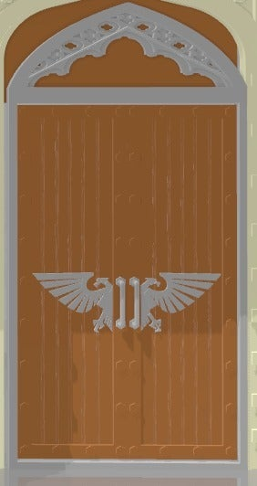 🚪 Cathedral Doors - WH40k・Free STL File for ・Cults