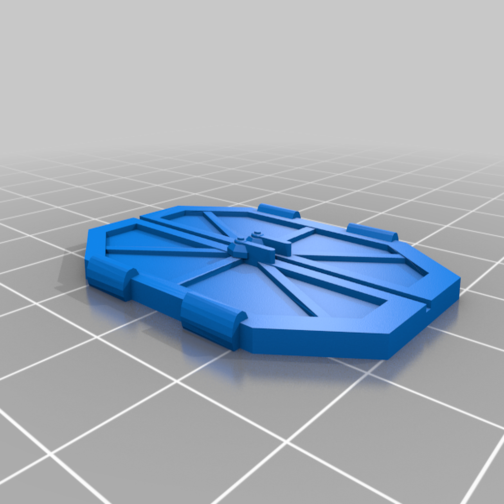 🚪 Pre-Fab Bunker doors - WH40k・Free STL File for ・Cults