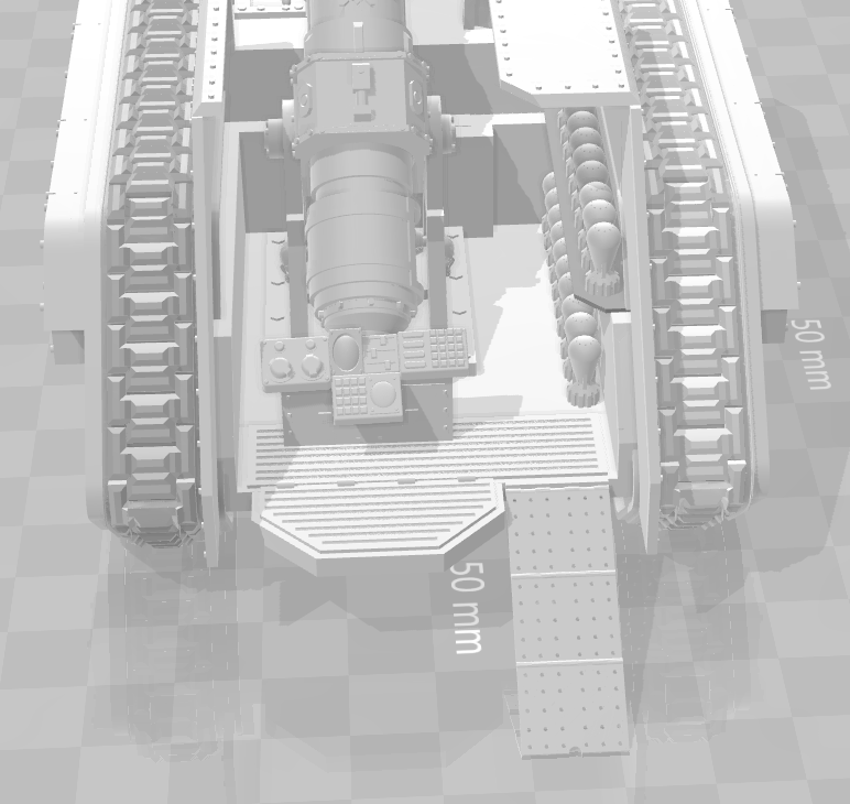 🎲 Griffon like vehicle - WH40k・Free STL File for ・Cults