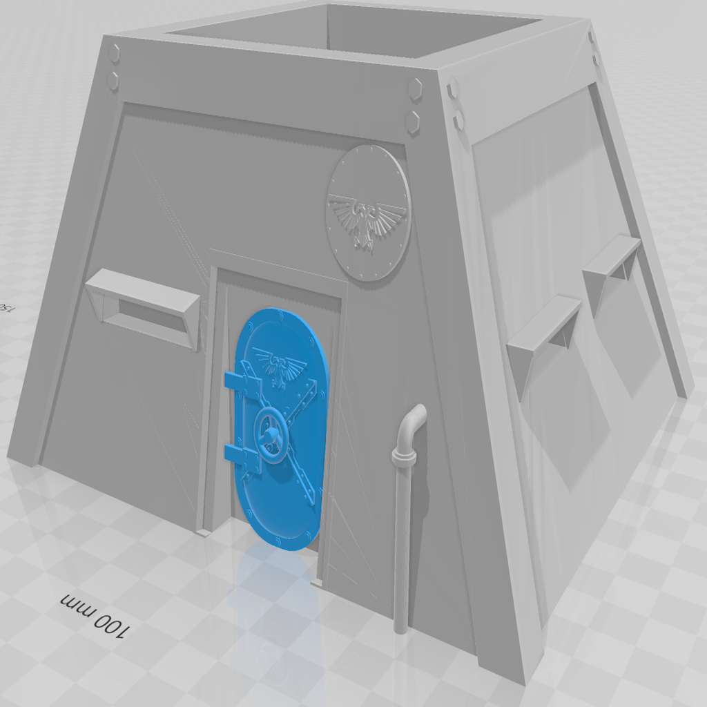 Free STL file Pre-Fab Bunker 4 - WH40k 🎲 ・3D printer model to download ...