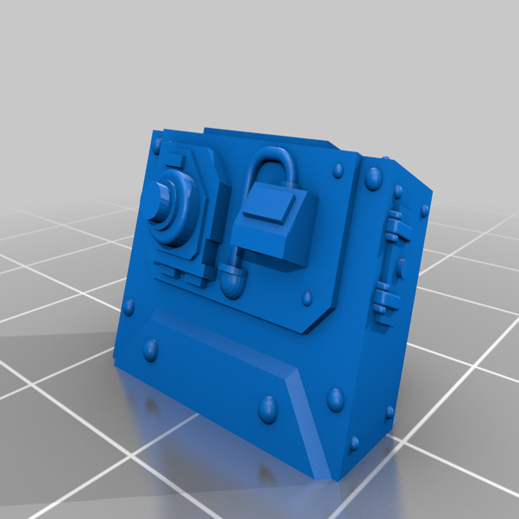 🎲 Minotaur C.V. (lost STC) - WH40k・Free STL File for ・Cults