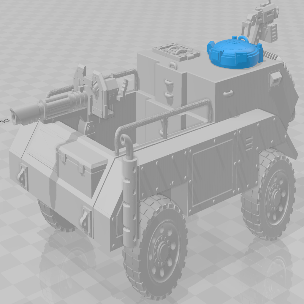 🐾 Hyena L.S.V. (lost STC) - WH40k・Free STL File for 3D printing・Cults