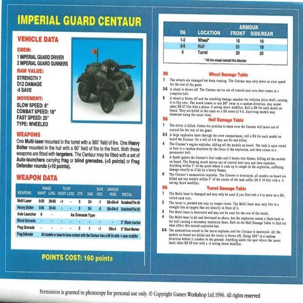 🚗 Centaur L.R.V. (lost STC) - WH40k・Free STL File for ・Cults