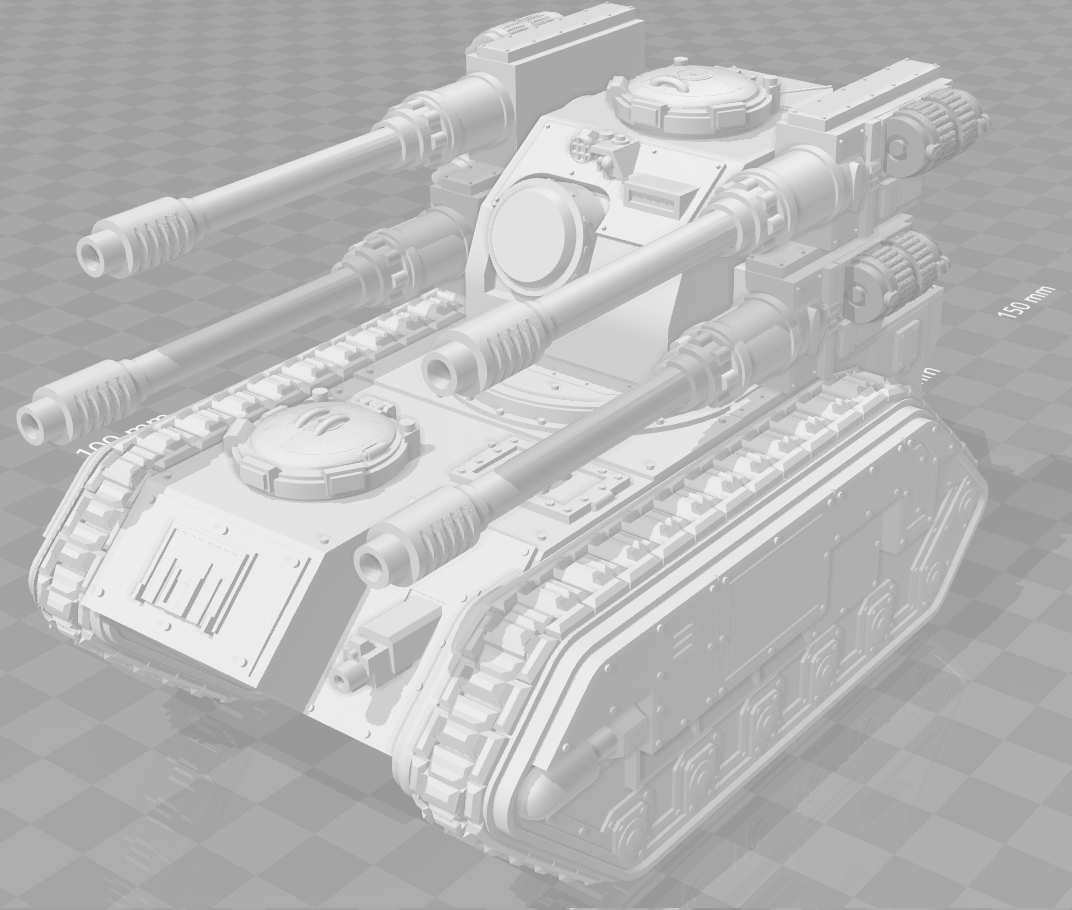 🐉 Hydra / Wyvern like vehicle - WH40k・Free STL File for ・Cults