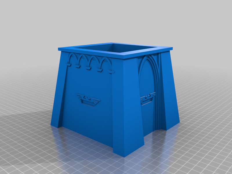 🎲 Pre-Fab Bunker 2 - WH40k・Free STL File for ・Cults