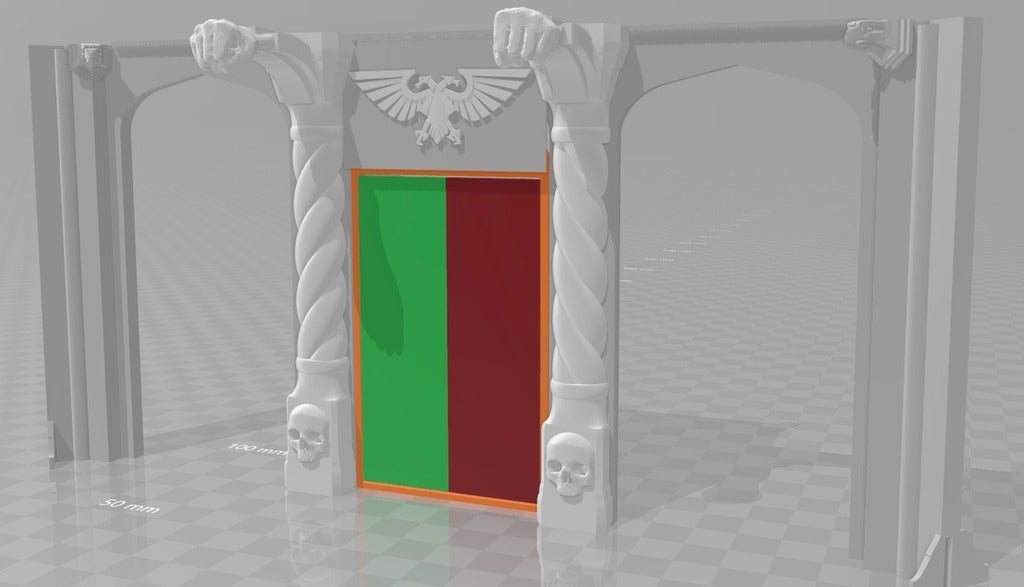 Free STL file Cathedral Entrance - WH40k 🏛️・3D print object to download ...