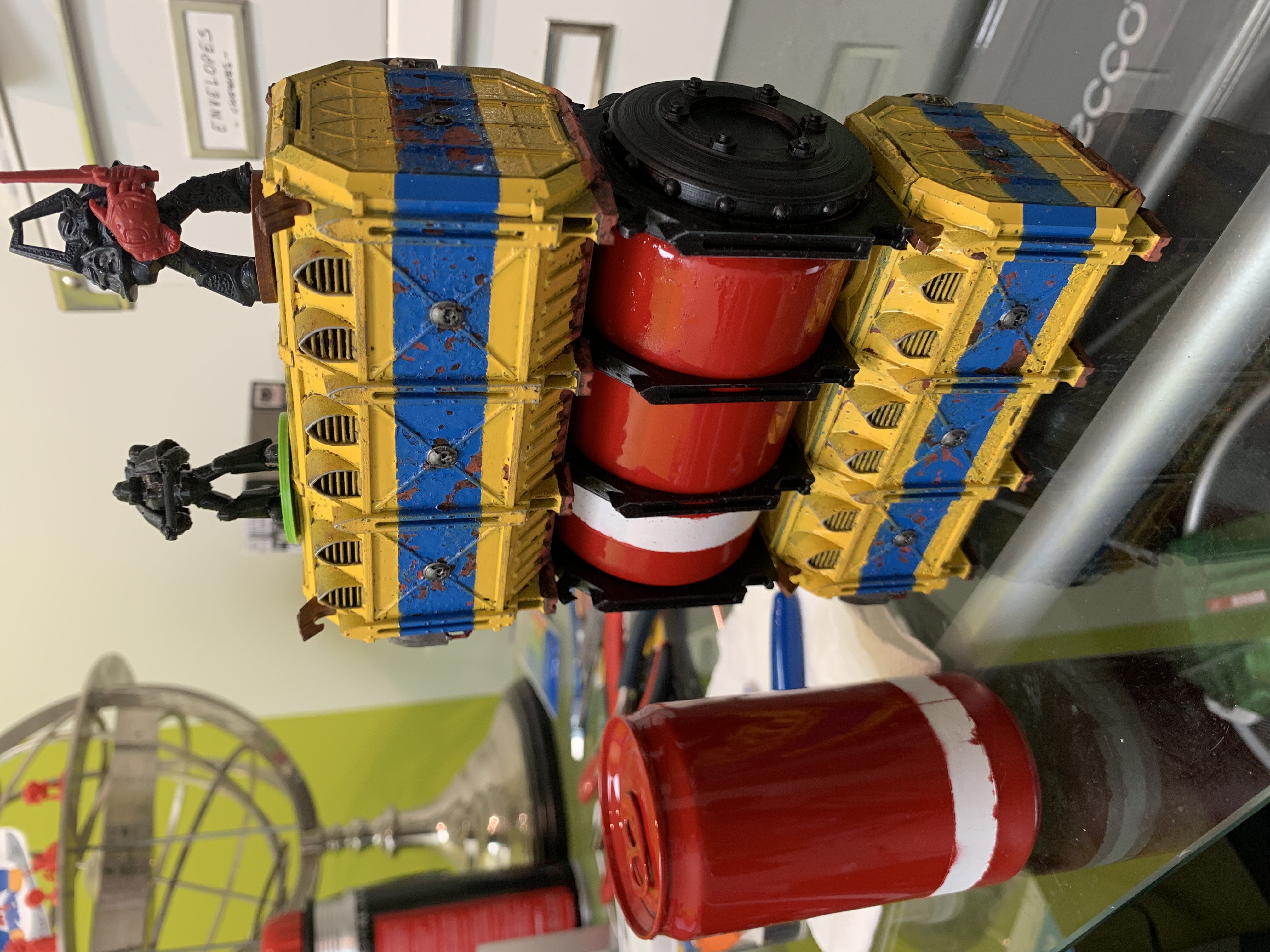 3D print Liquid Cargo Space Container -WH40k・Cults