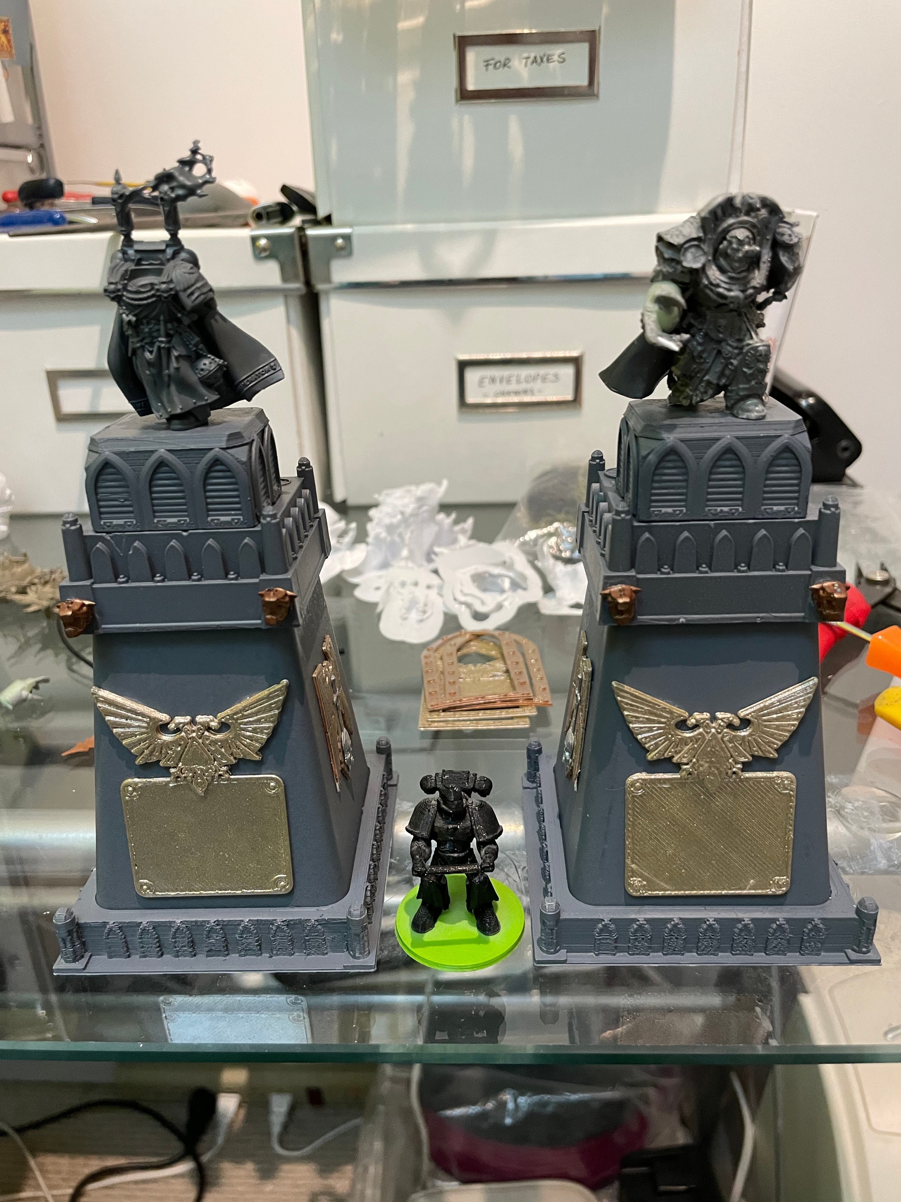 3D print Basilicanum compatible base - WH40k・Cults