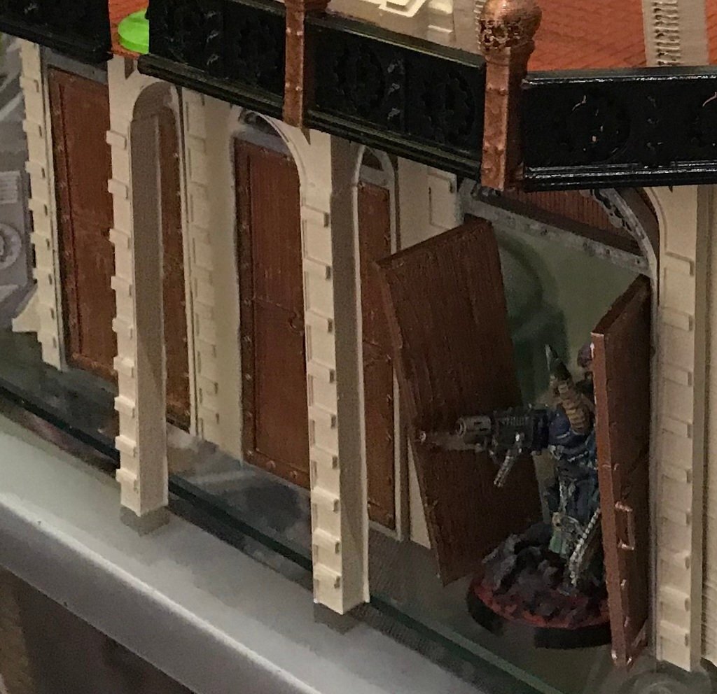 3D printable Cathedral Entrance - WH40k・Cults
