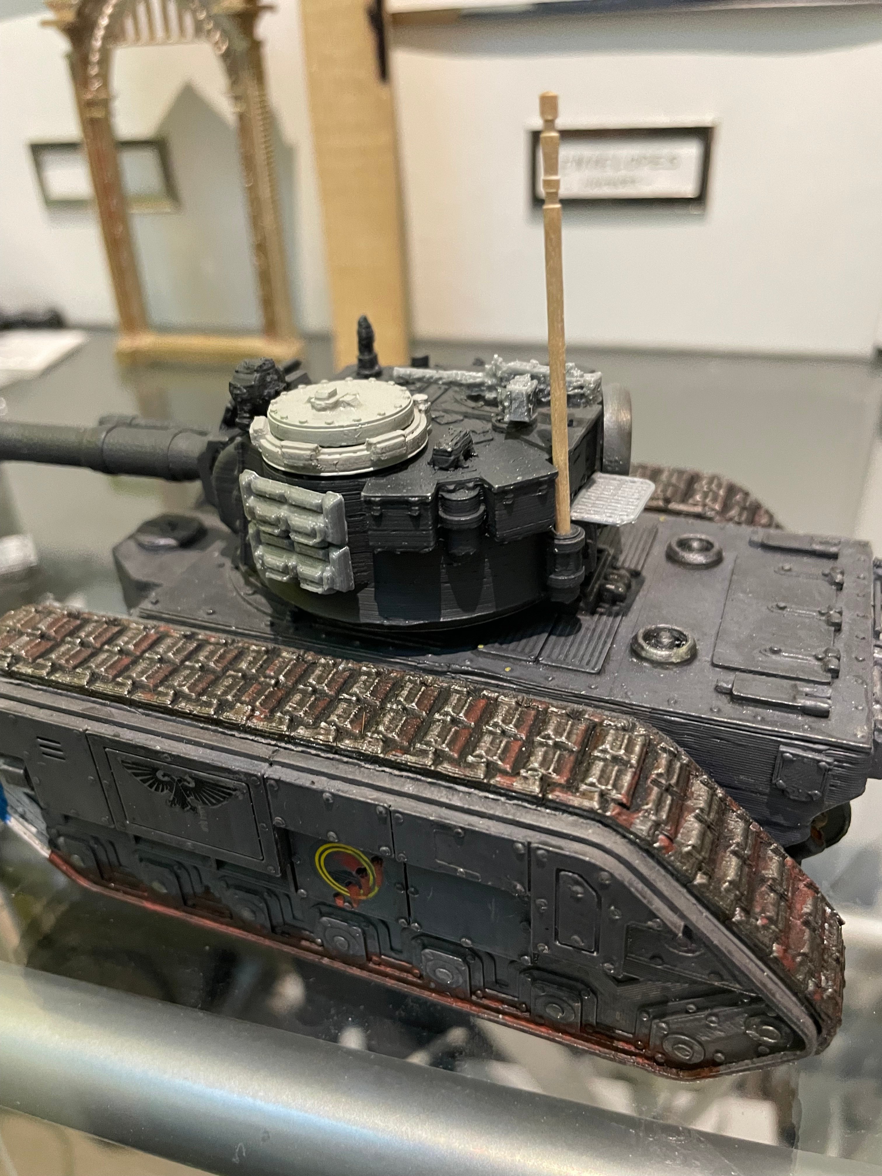 3D printing Rogal Dorn Tank like turret - WH40k・Cults