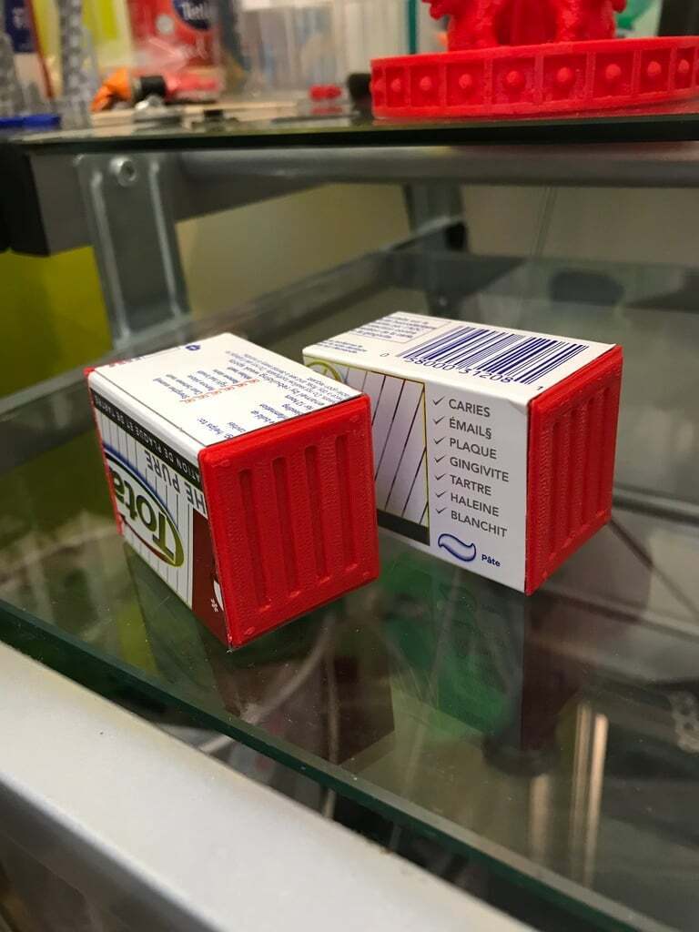 3D printed DIY - Cargo Containers (Toothpaste Box) - Wh40k・Cults