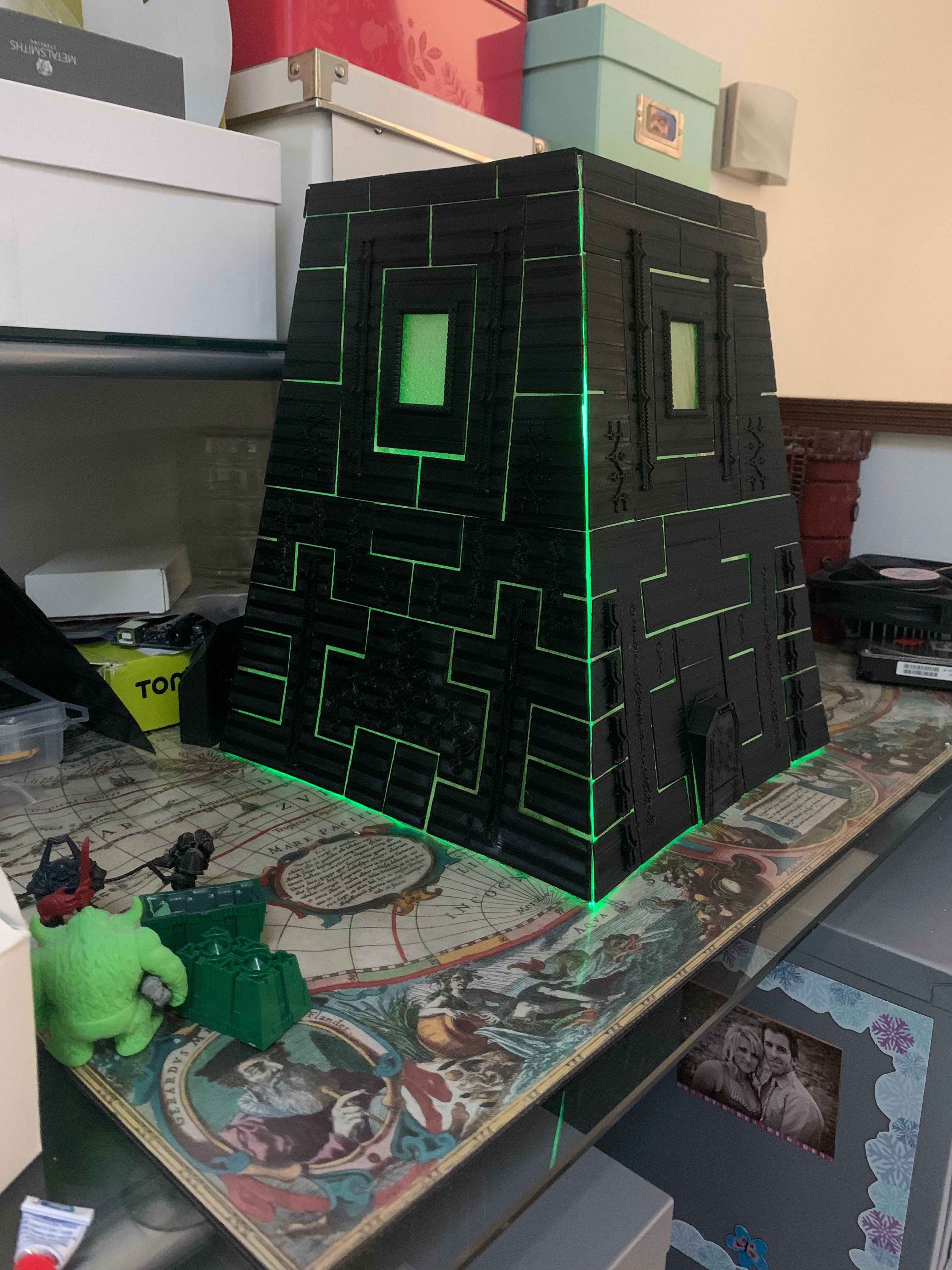 3D printing DIY - Necron Ziggurat (Large) - WH40k・Cults