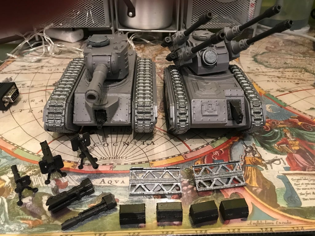 3D printed Ragnarok Mk.1 like vehicle (lost STC) - WH40k・Cults
