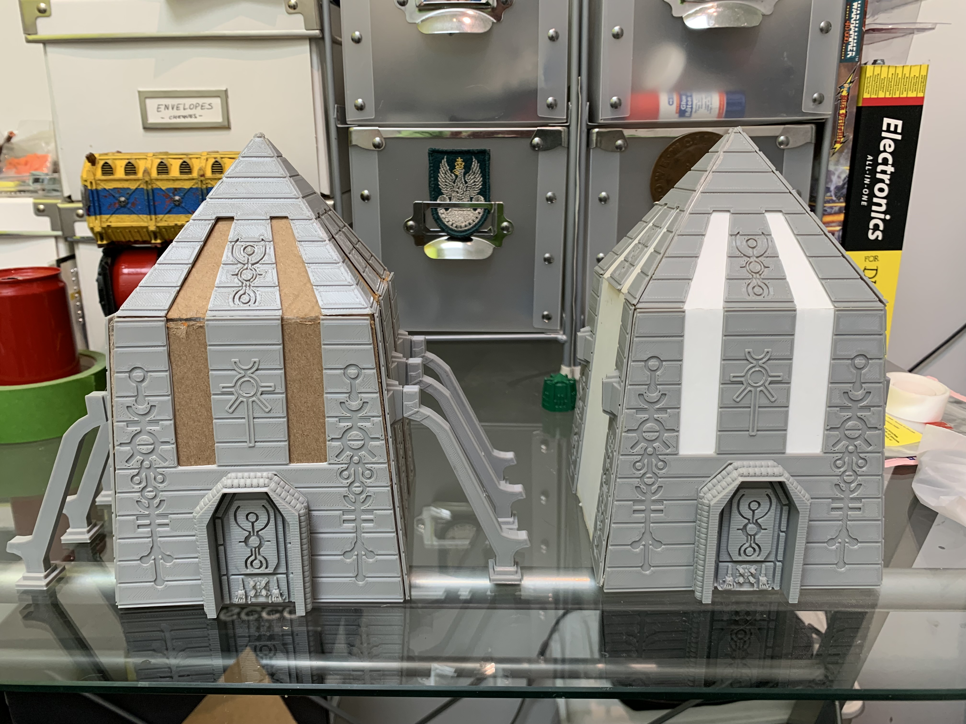 3D printable DIY - Necron Pyramid (Medium) - WH40k・Cults