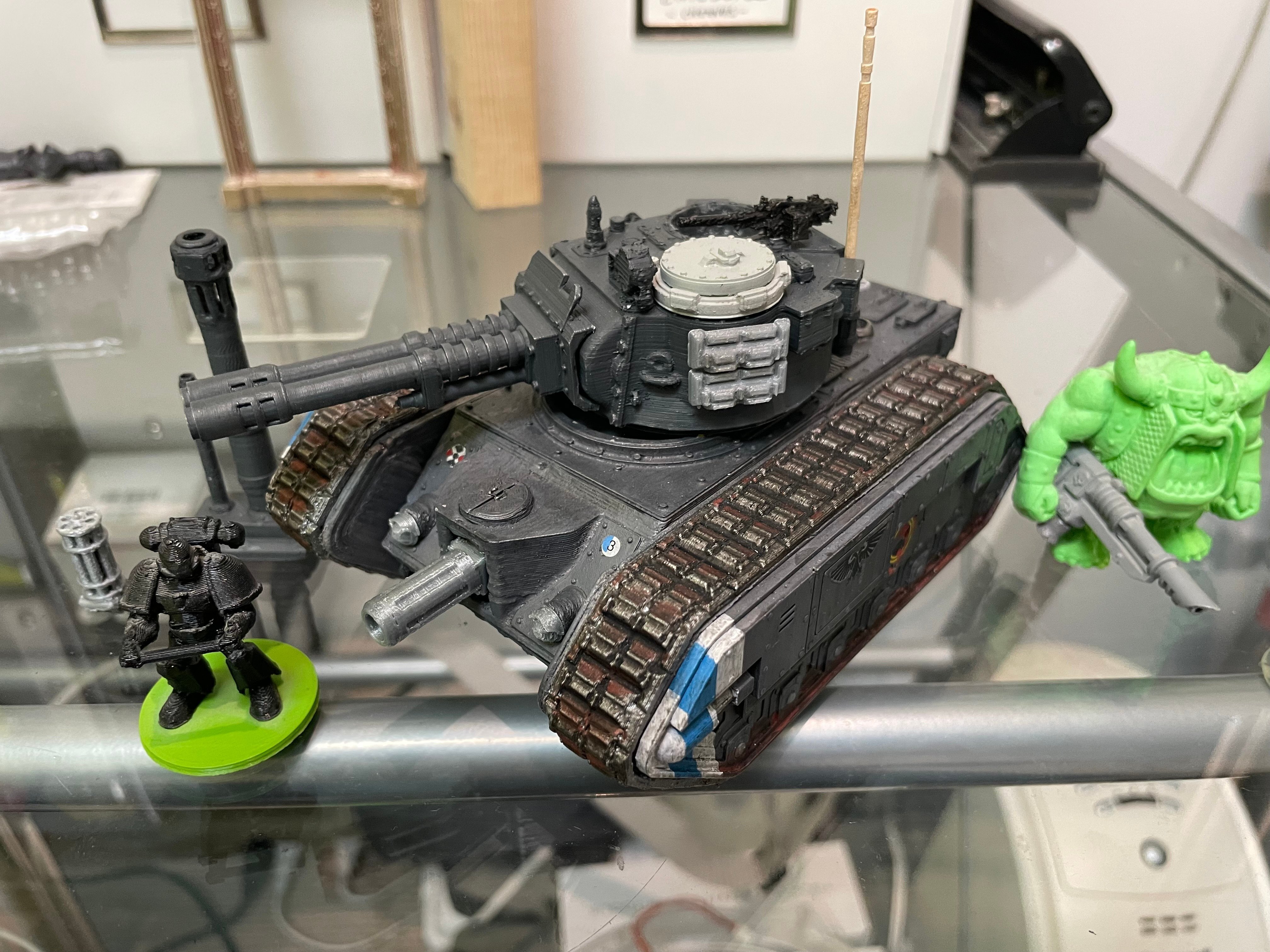 3D printing Rogal Dorn Tank like turret - WH40k・Cults