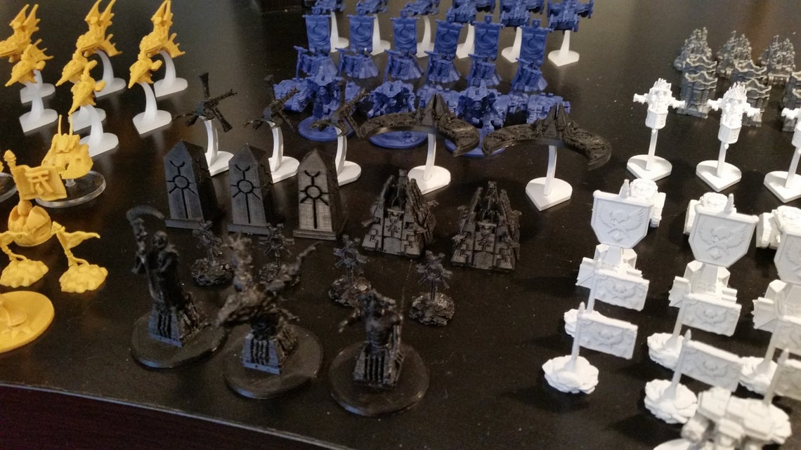 3D print Necron faction - Forbidden Stars board game・Cults
