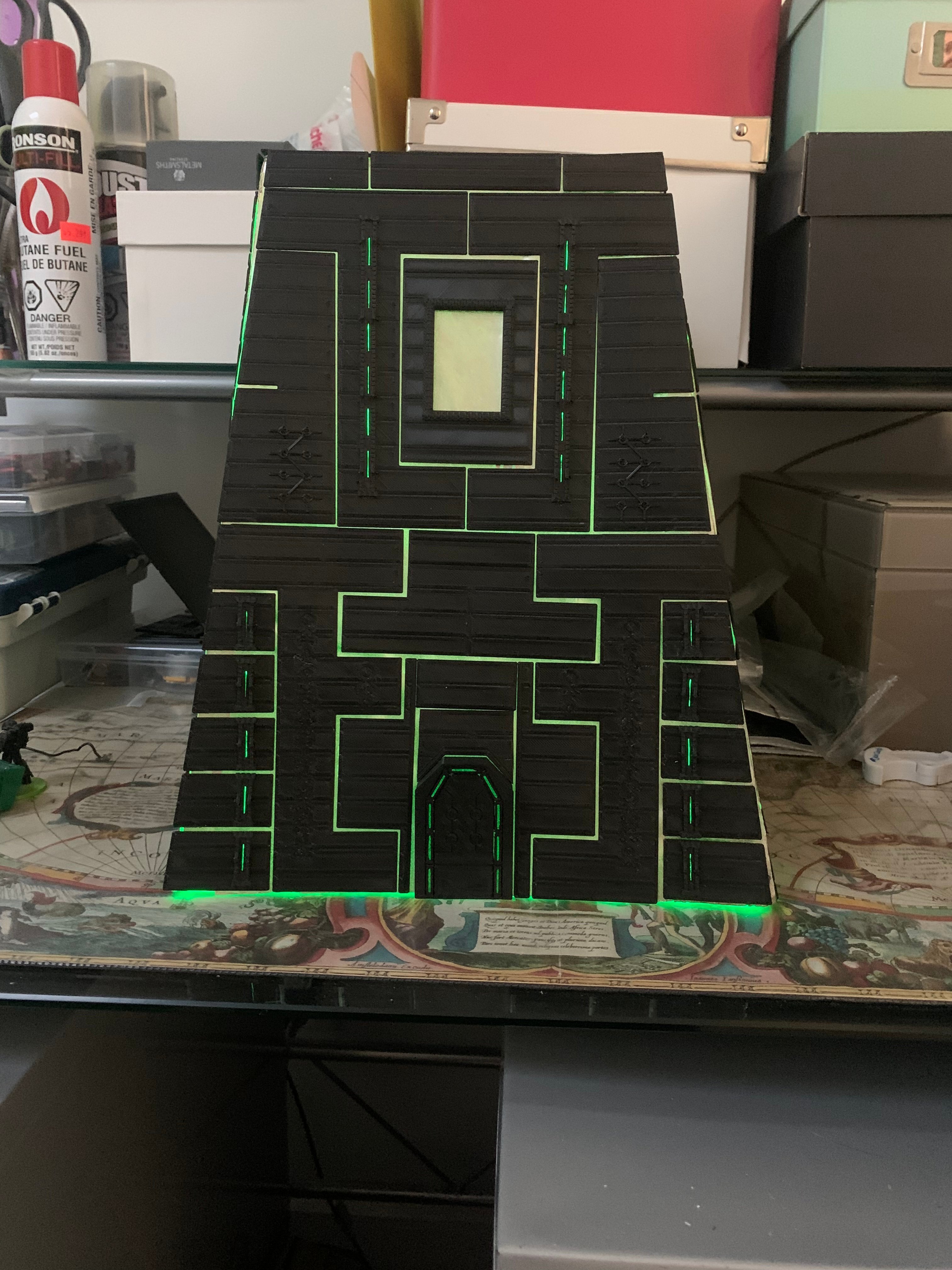 3D printing DIY - Necron Ziggurat (Large) - WH40k・Cults