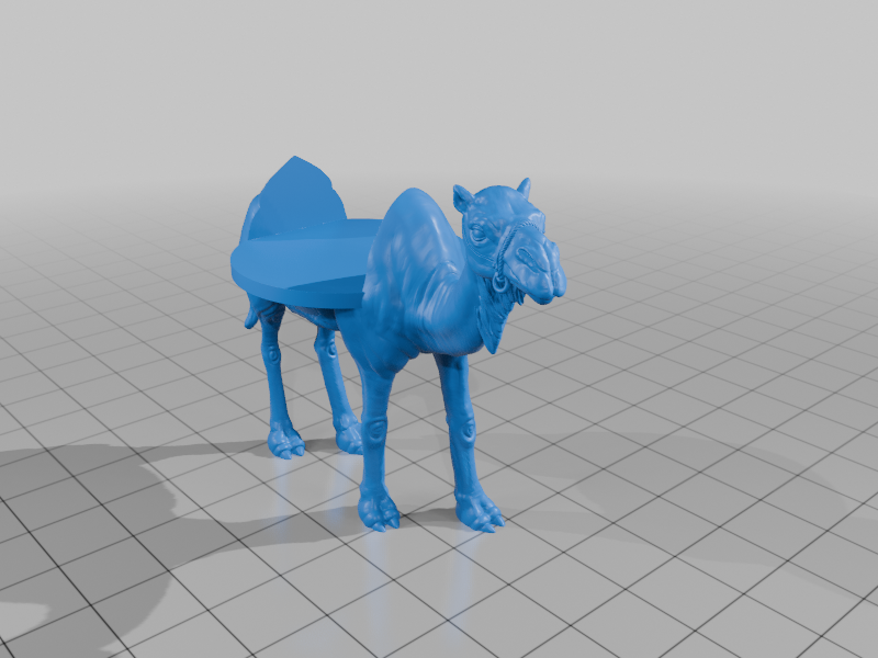 🐪 Camel mount・Free 3D File for ・Cults