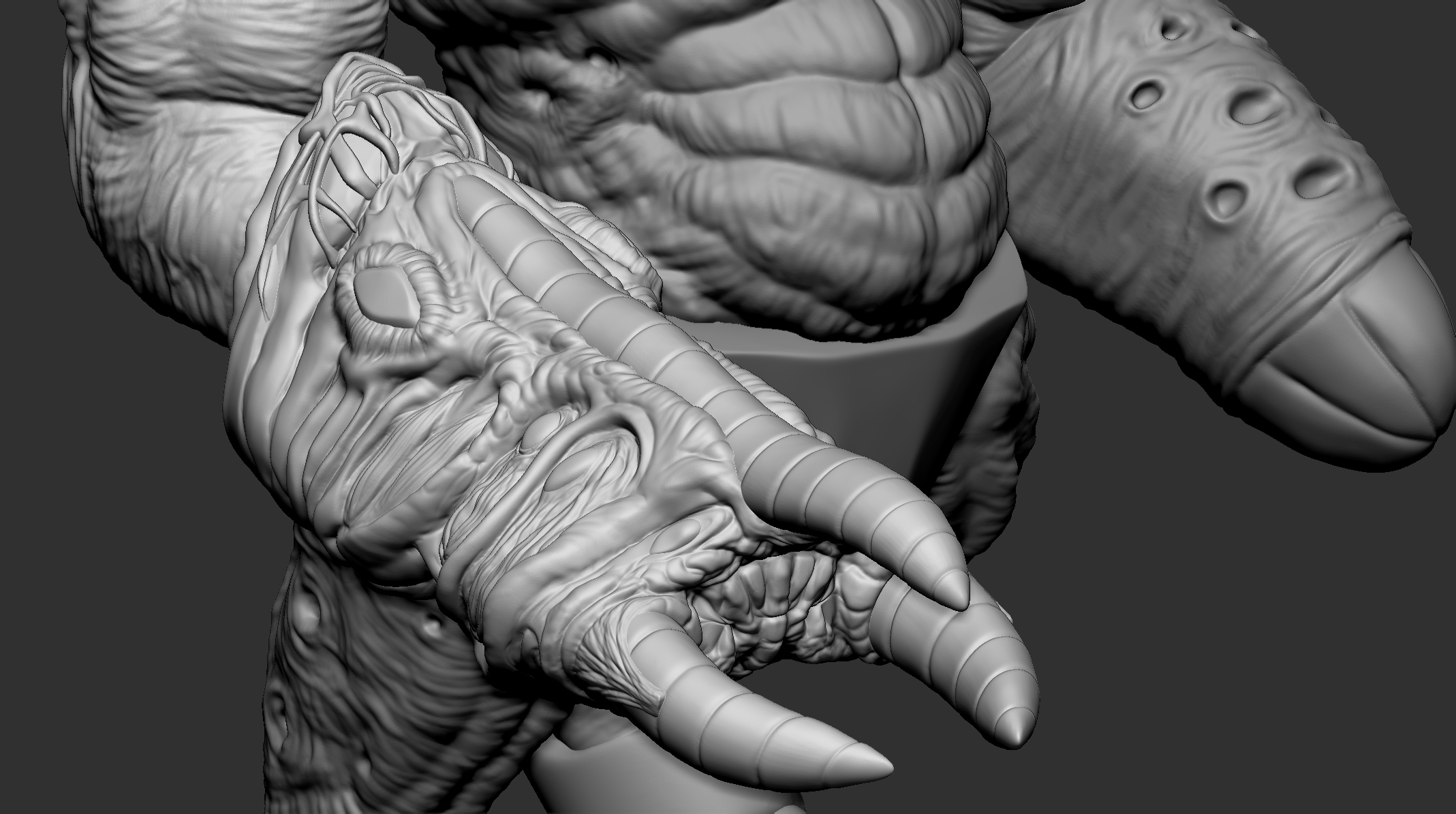 👽 Alien Grunt - Half Life - STL - OBJ - FBX -・ 3D File for ・Cults