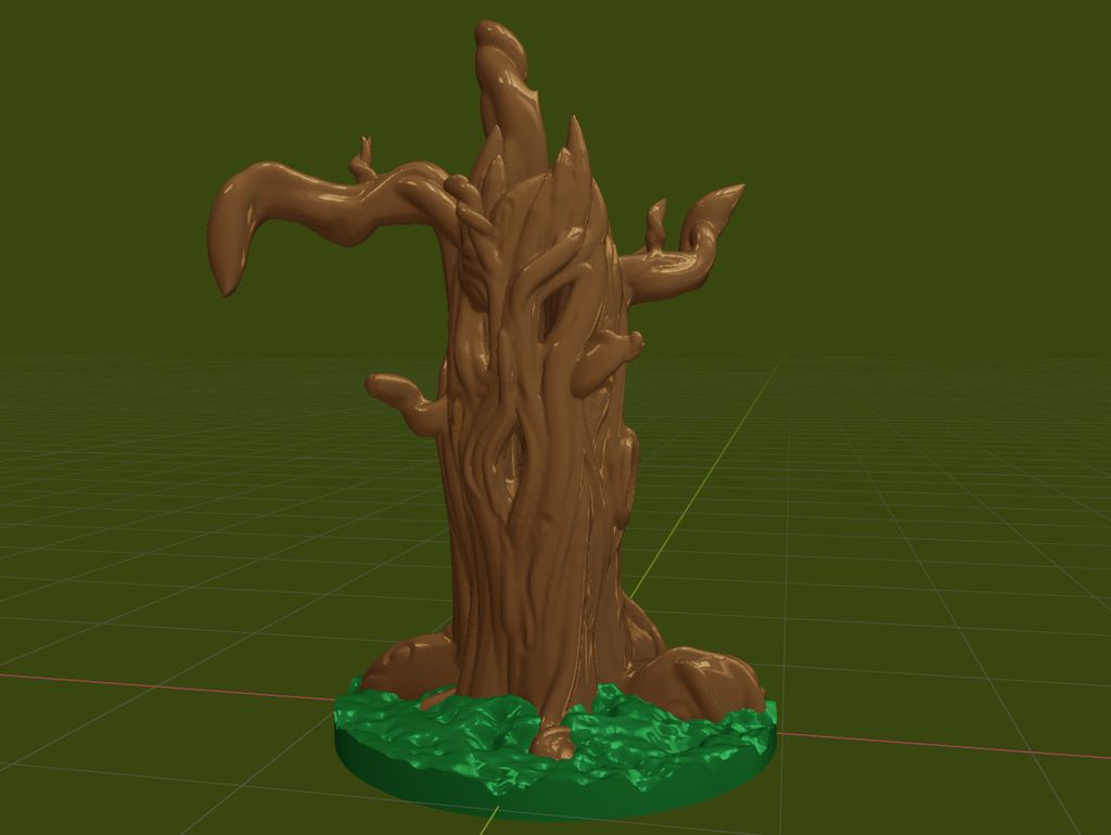 Free STL file Living Stump: Pre-supported Version on Patreon 🎲 ・3D ...