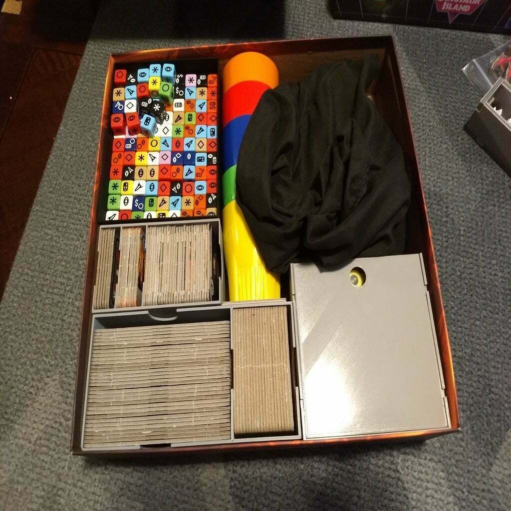 Free STL file Roll for the Galaxy + Expansions Insert ♟ ・3D printable ...