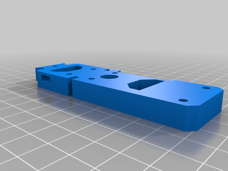 🔫 Rail pistol with electronics・Free STL File for ・Cults