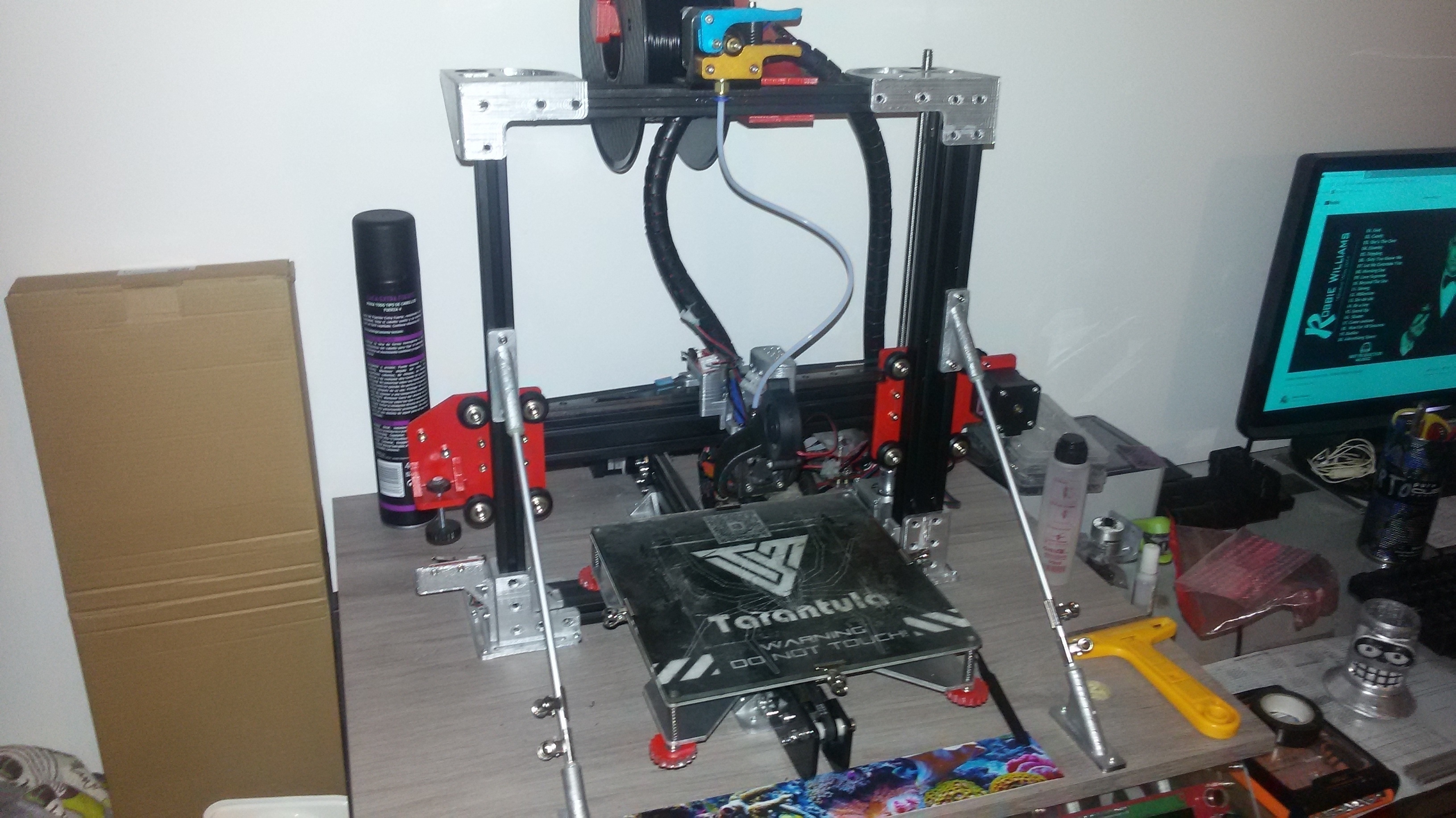 Arquivo grátis STL Mejoras Tevo tarantula Eje X, Z & Olham 🧞‍♂️ (STEP ...