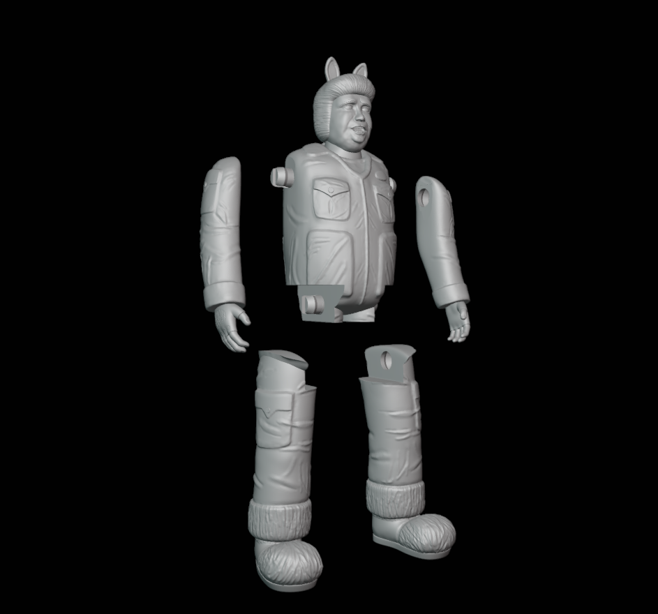 🎬 Barf - Articulated・ 3D File for ・Cults