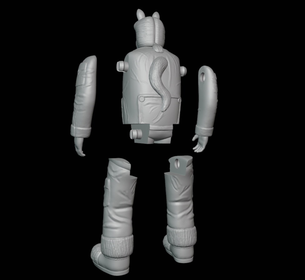 🎬 Barf - Articulated・ 3D File for ・Cults