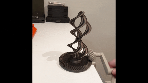Free STL file Spiral Desk Toy 🏢 ・3D printable object to download・Cults
