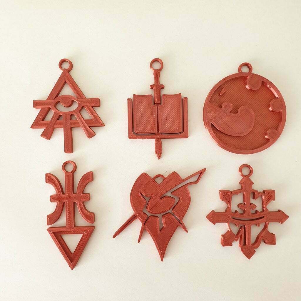 Free STL file Warhammer 40K Keychains (18 factions) ⚔ ・3D printer model ...