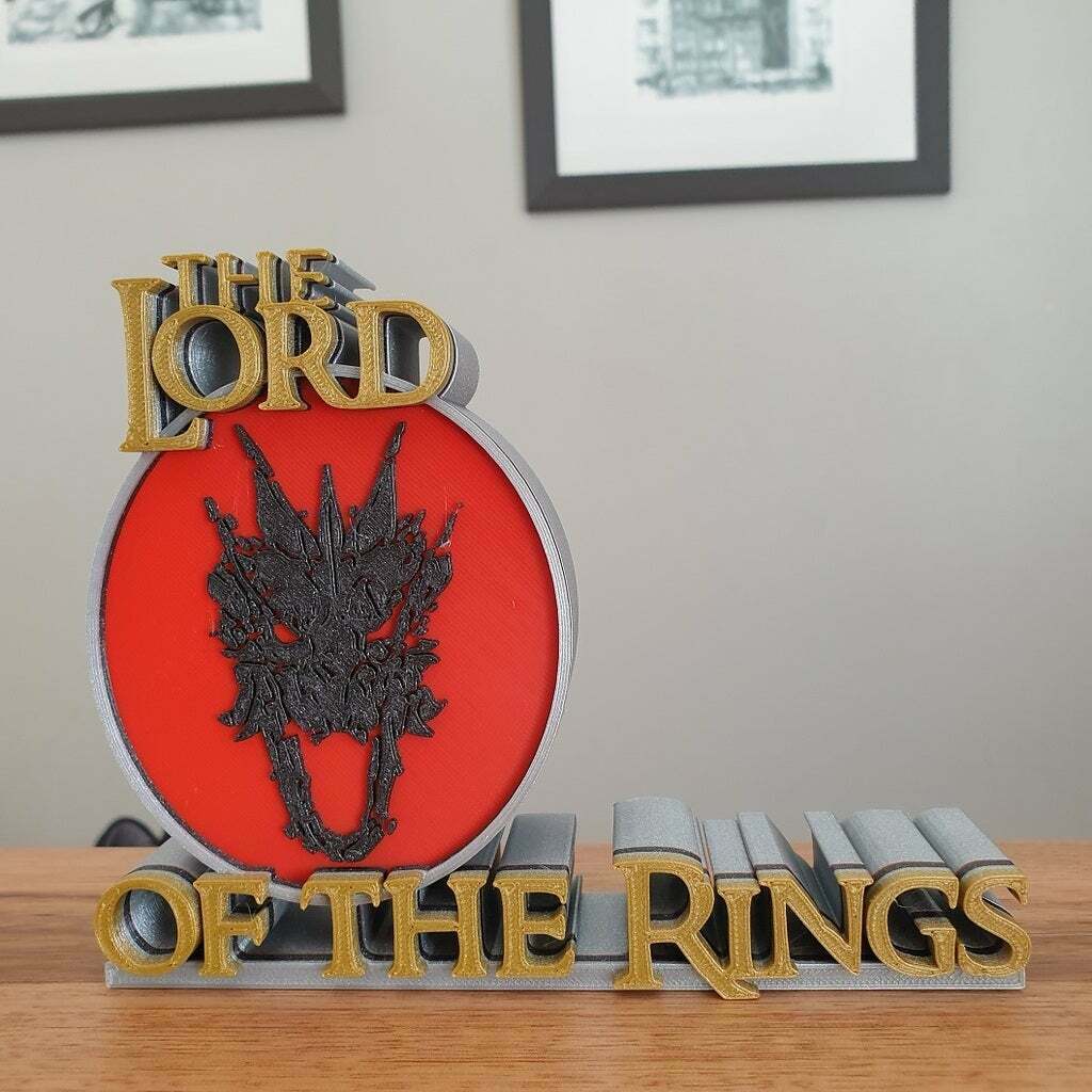 Free STL file Lord of the Rings Lamp 🔦 ・Object to download and to 3D ...