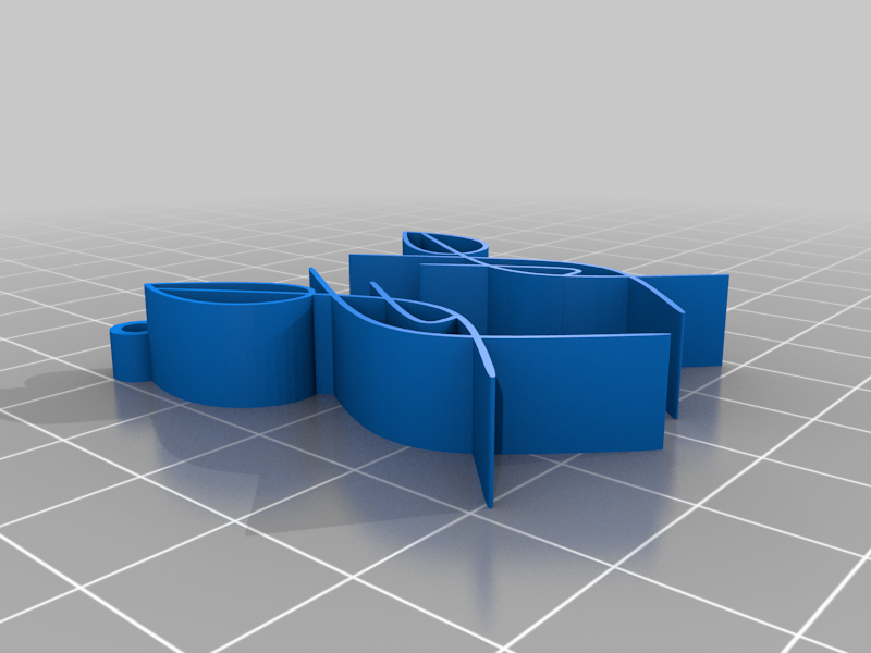 Free STL file Squiggle people earrings 💍 ・Design to download and 3D ...