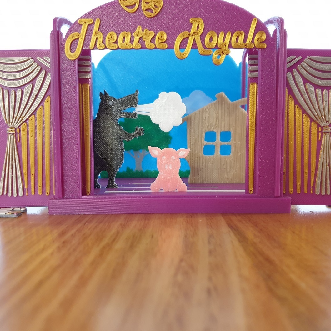Free STL file Bedtime Story Interactive theatre 🚸 ・3D printing design ...