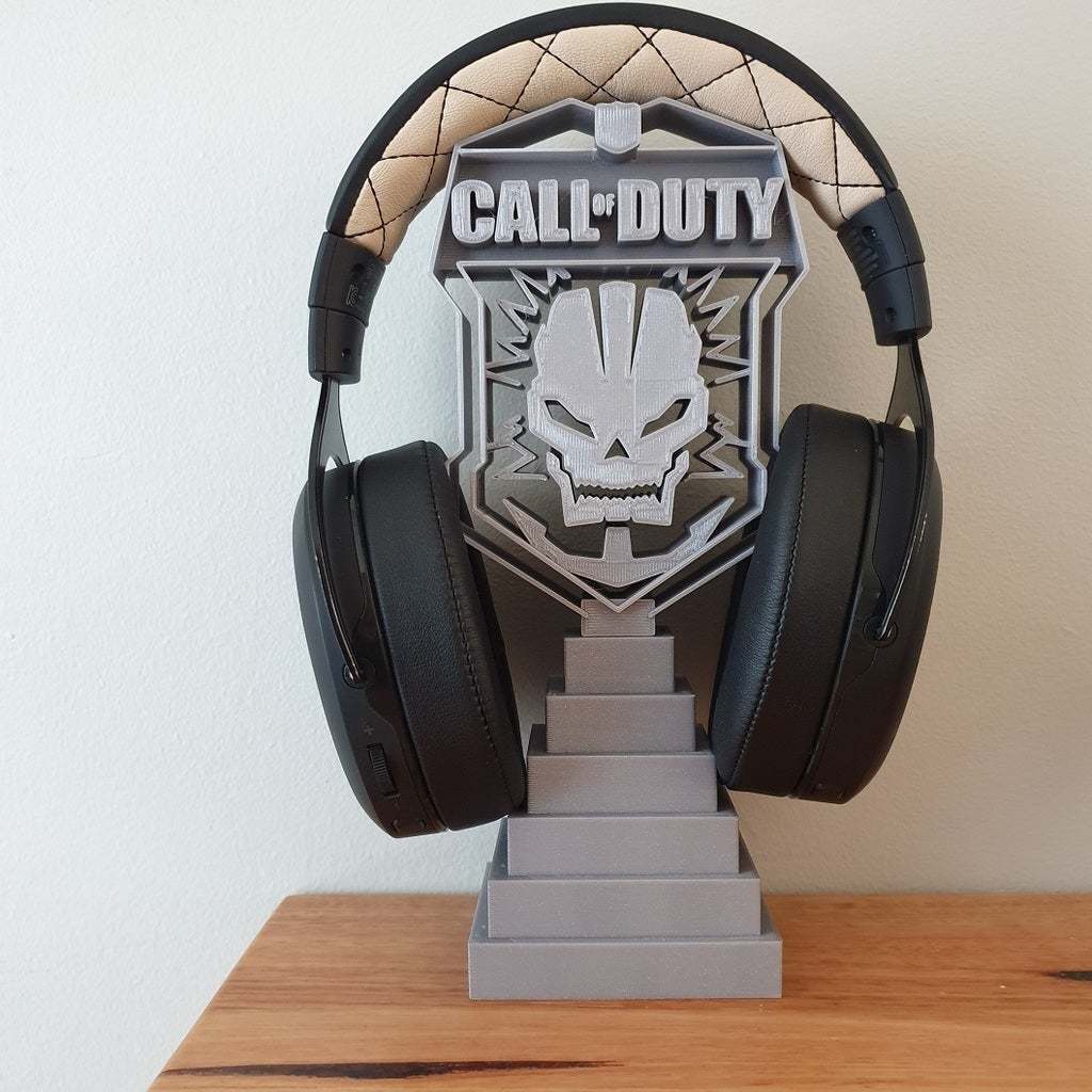 Бесплатный STL файл Call of Duty Headphone Stand 🤙 ・3D-печатный дизайн ...