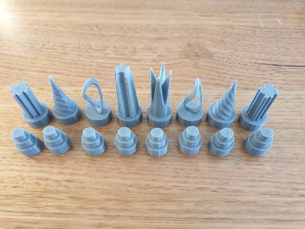 Free STL file Full size modular chess board and pieces ♟️ ・3D printer ...