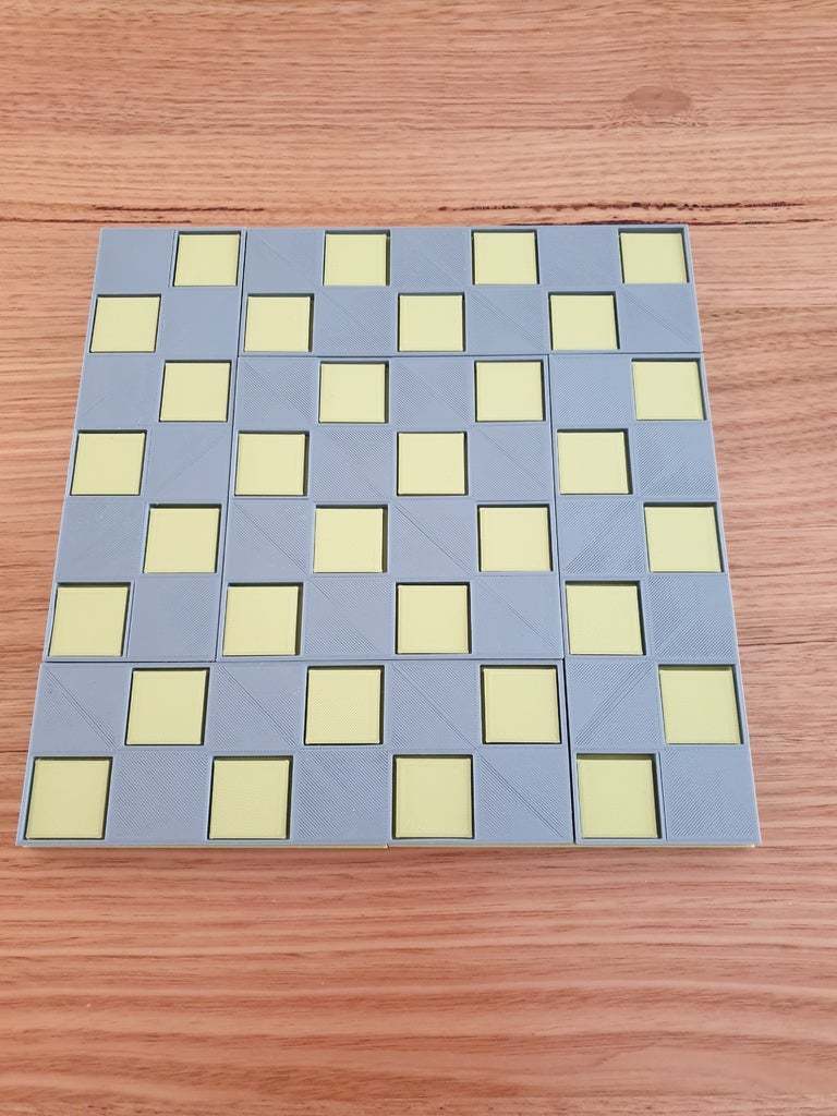 Free STL file Full size modular chess board and pieces ♟️ ・3D printer ...