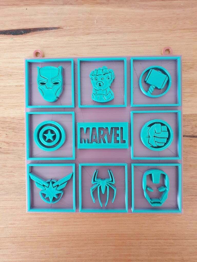 Arquivo grátis STL Marvel Picture 🖼️ ・design para impressão 3D para ...