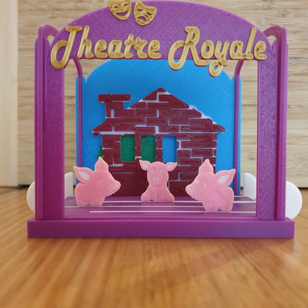 Free STL file Bedtime Story Interactive theatre 🚸 ・3D printing design ...