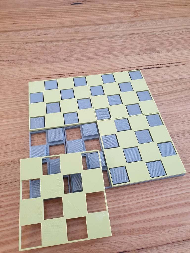 Free STL file Full size modular chess board and pieces ♟️ ・3D printer ...
