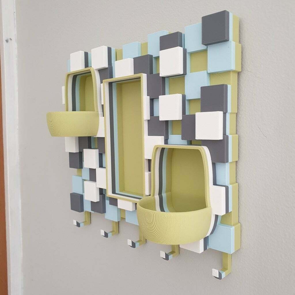 Free STL file Entryway organiser 🎨 ・3D printing idea to download・Cults