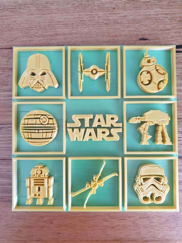 Free STL file Star Wars Picture ⭐ ・3D printable design to download・Cults