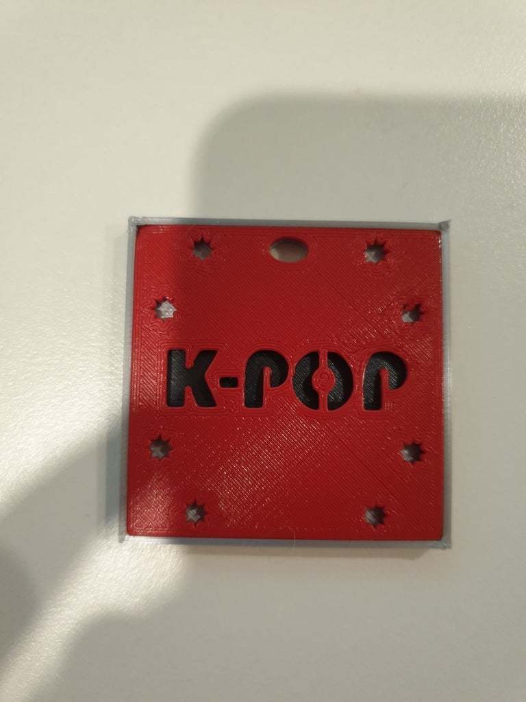 Free STL file Kpop 3 colour keyrings 🗝️ ・3D printing model to download ...