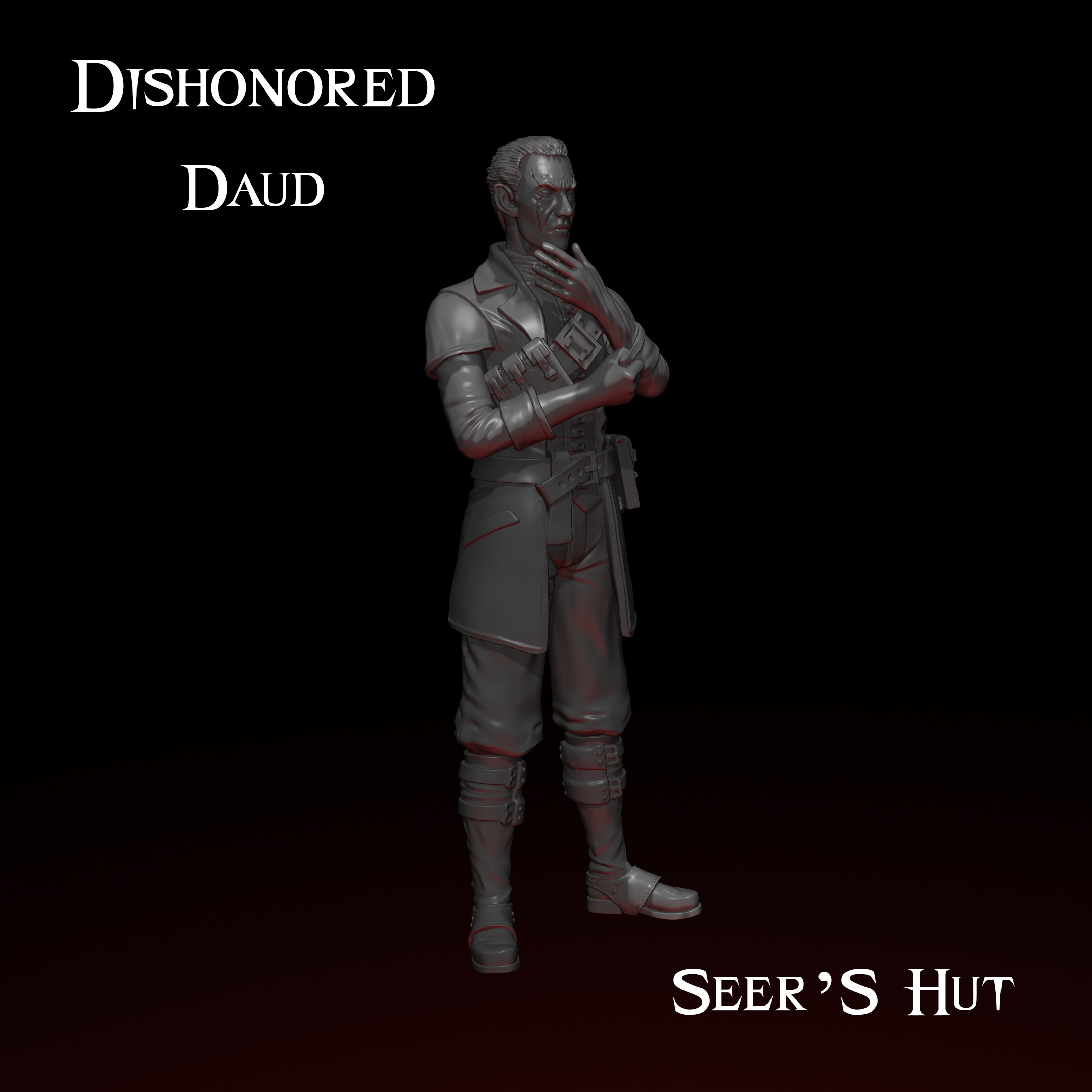 STL file Daud Dishonored 🎲 ・3D printing model to download・Cults