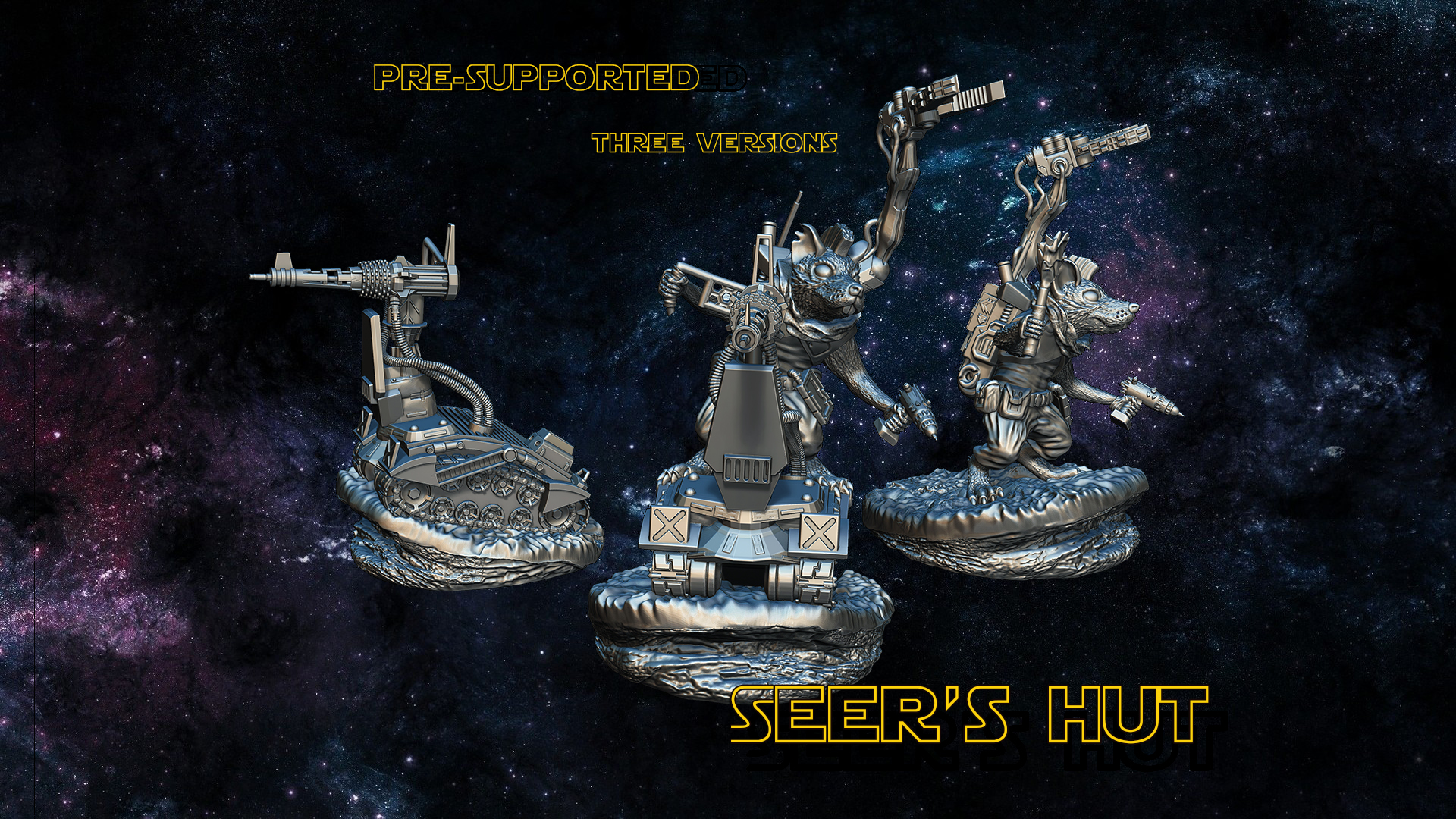 🧑‍🔧 Ysoki Mechanic・ STL File for ・Cults