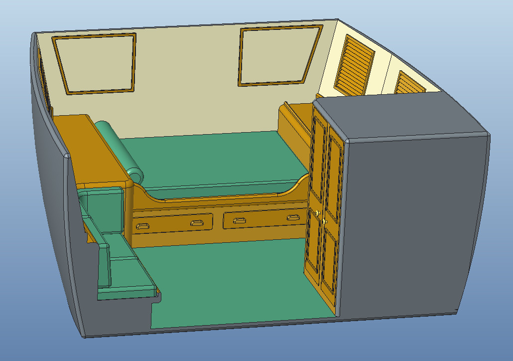 STL file Cabine-lord-Lipton 🎨 ・3D printer model to download・Cults