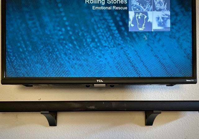 🎵 Sound bar bracket・Free STL File for ・Cults