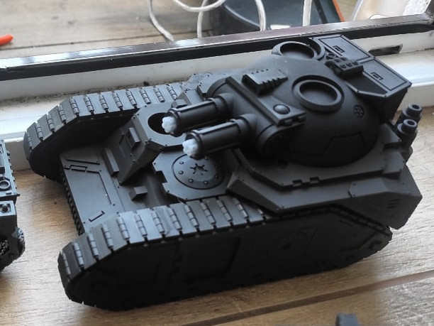 🖖 Lupercal vulcan tank upgrade・Free STL File for 3D printing・Cults