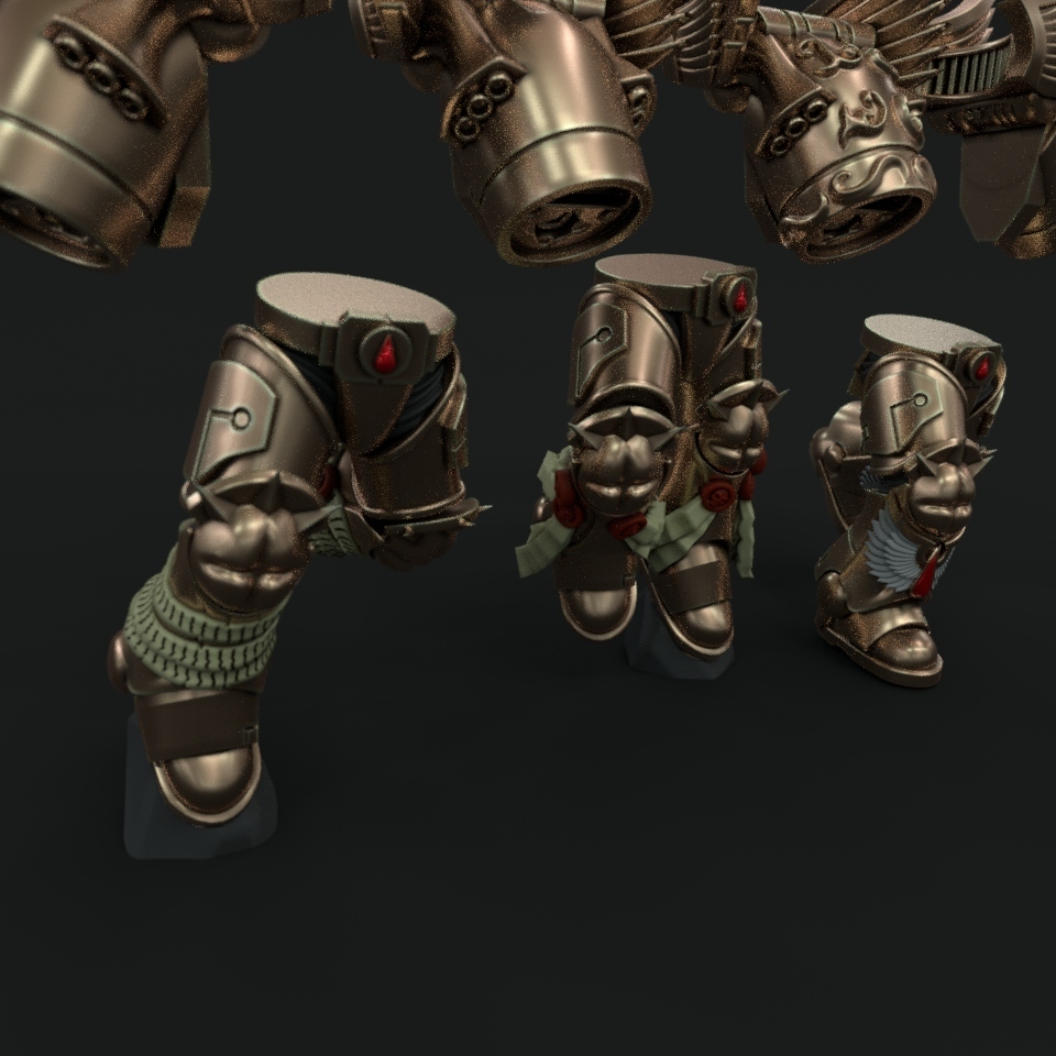 👼 Sanguine Angel Legs and Jet Packs・ STL File for ・Cults