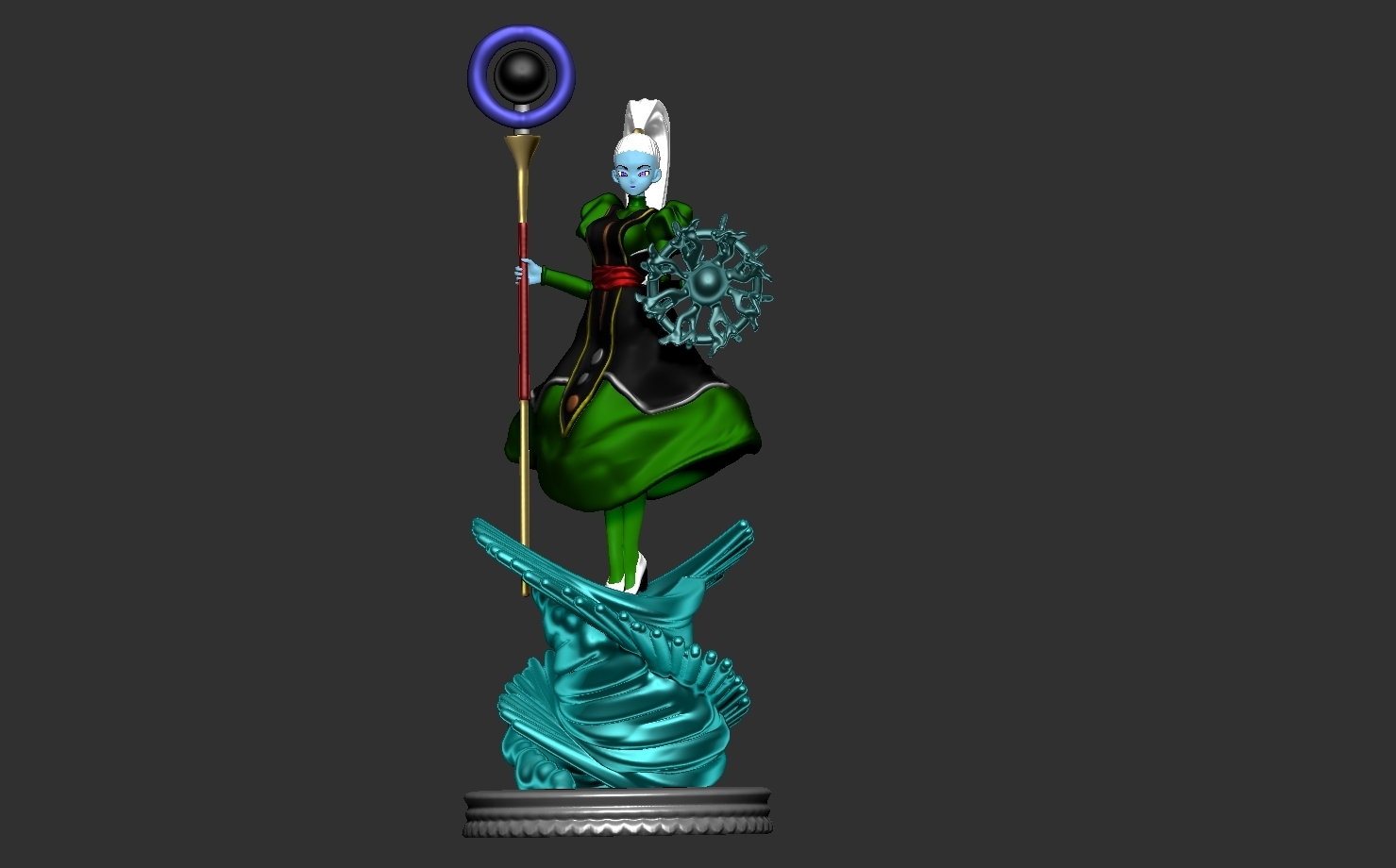 🐉 Dragon ball super - VADOS・ STL File for ・Cults